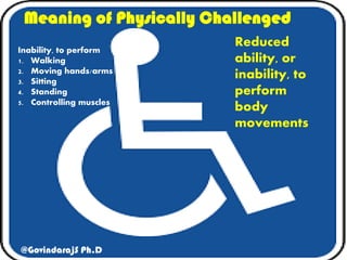 Creating an Inclusive School - Unit 1 Understanding the Disability – 3 ...