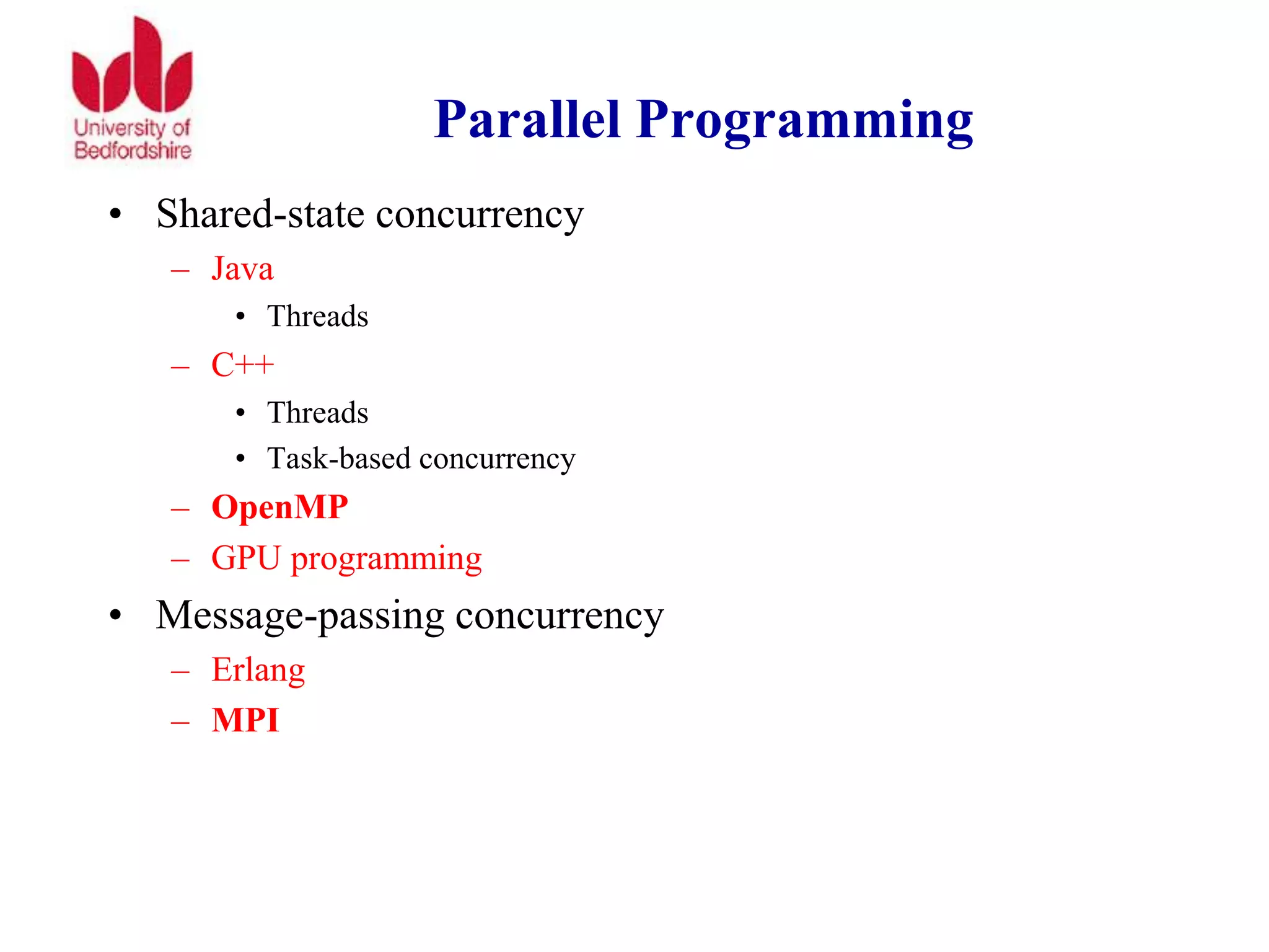 Cis017 6 revision-parallel_2015 | PPTX