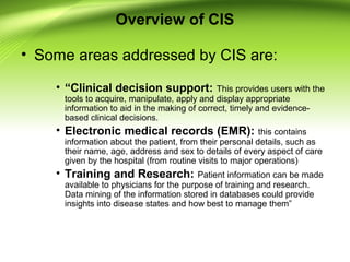Implementing and Upgrading Clinical Information Systems | PPT