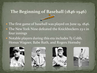 Cis 100 power point presentation - Jonathan Rakes | PPTX | Baseball ...