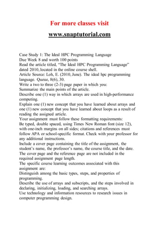 CIS 110 Exceptional Education - snaptutorial.com