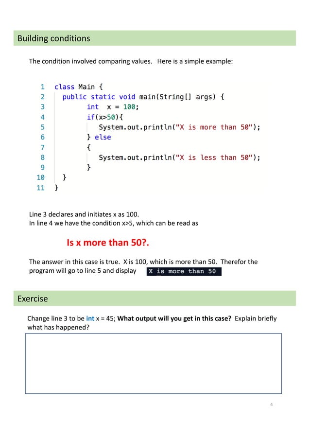 CIS 1403 lab 4 selection | PDF