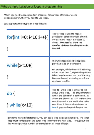 Cis 1403 lab5_loops | PDF