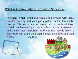 COMMUNITY INFORMATION SERVICE 2.0: APPLICATION OF WEB 2.0 TOOLS IN ...