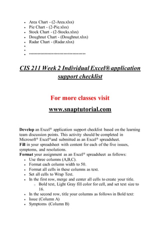 Cis 211 Exceptional Education - snaptutorial.com | Computer Software and Applications | Computing