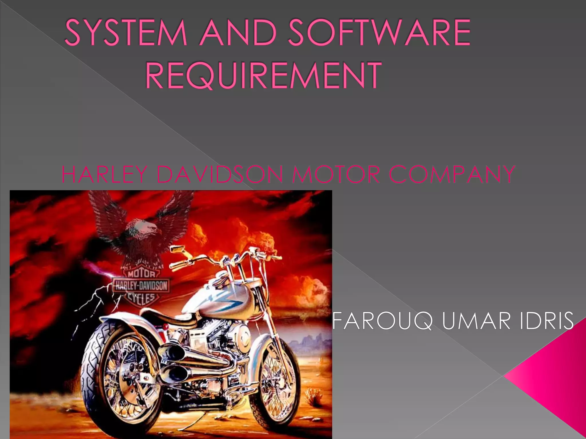 HARLEY DAVIDSON CASE STUDY SOLUTION | PPTX