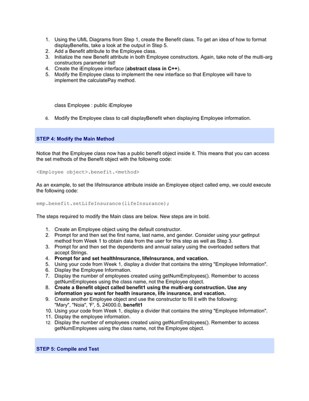 Cis247 a ilab 4 composition and class interfaces | DOC