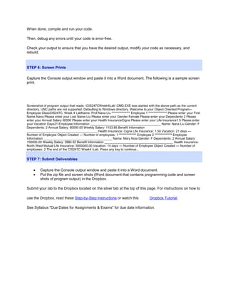 Cis247 a ilab 4 composition and class interfaces | DOC