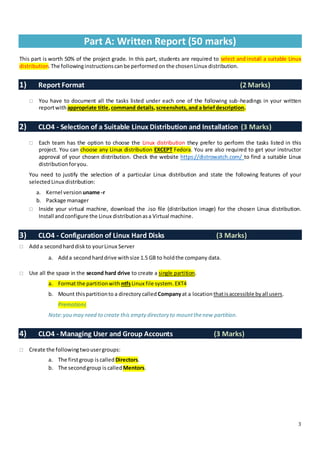 Cis 2903 project -202110 | PDF