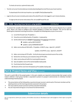 Cis 2903 project -202110 | DOCX