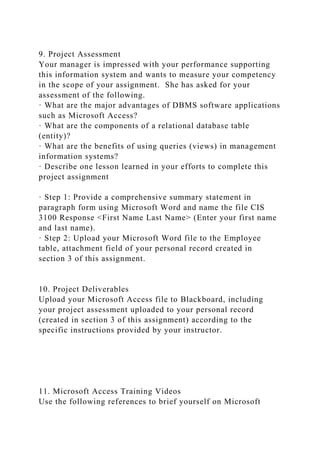 CIS 3100 - Database Design and ImplementationScoring Rubric.docx