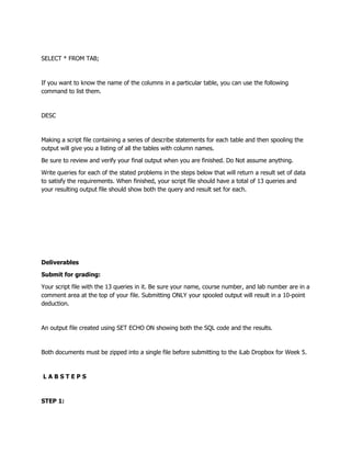 CIS/336 ilab 5 of 7 | DOCX