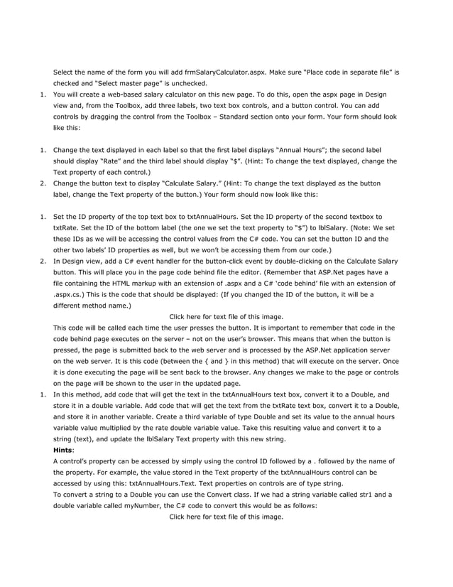 Cis 407 i lab 1 of 7 | DOCX