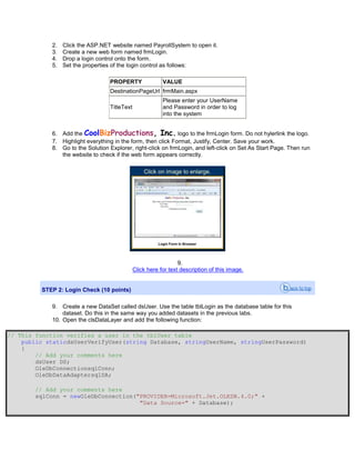 Cis 407 i lab 6 of 7 | PDF