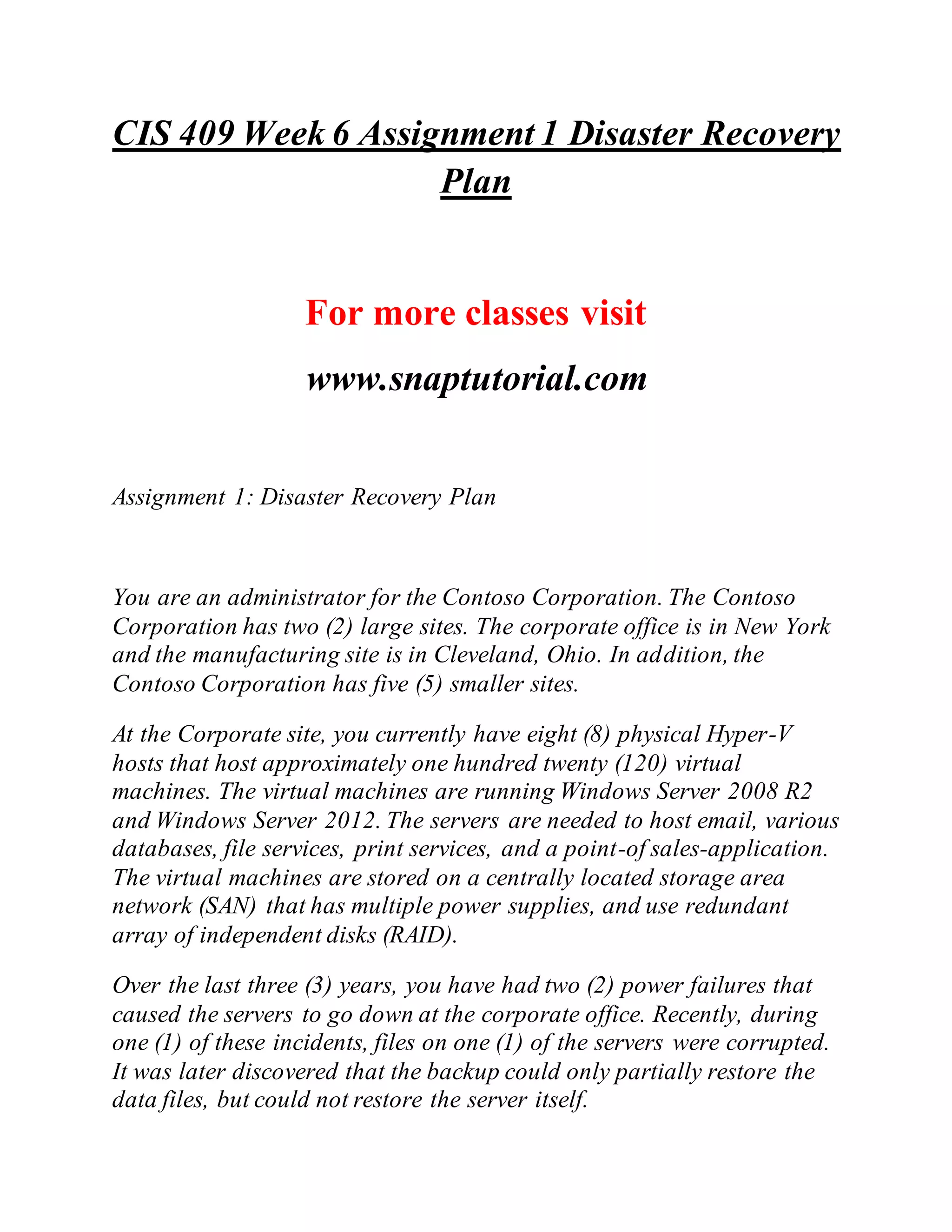 Cis 409 Enthusiastic Study / snaptutorial.com