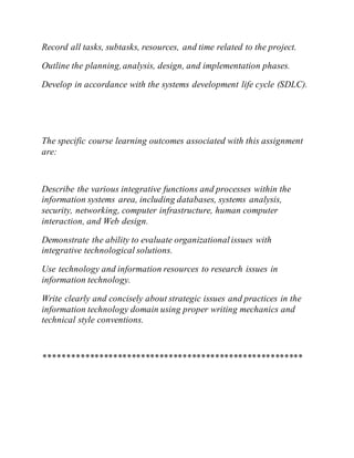 Cis 498 Technology levels--snaptutorial.com
