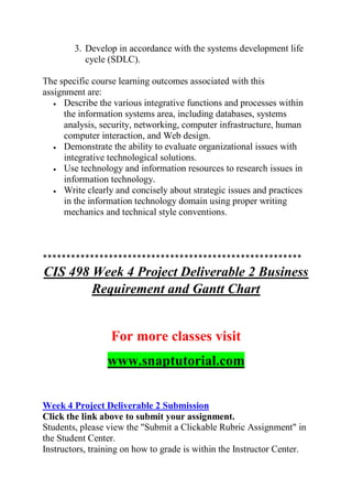 Cis 498 Education Organization-snaptutorial.com