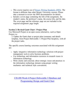 Cis 498 Extraordinary Success/newtonhelp.com | DOCX