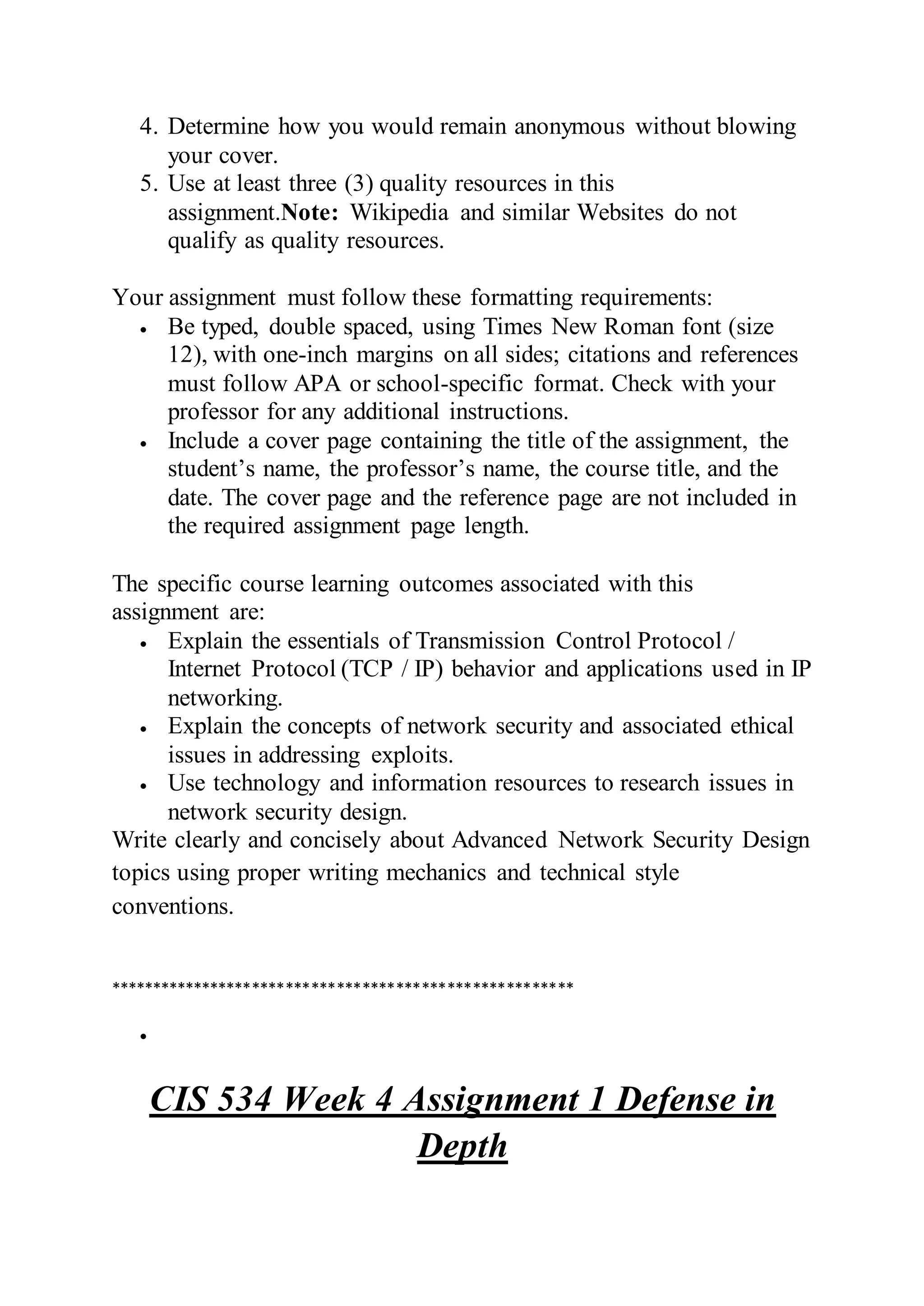 Cis 534 Education Organization -- snaptutorial.com