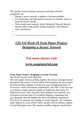 Cis 534 Education Organization -- snaptutorial.com