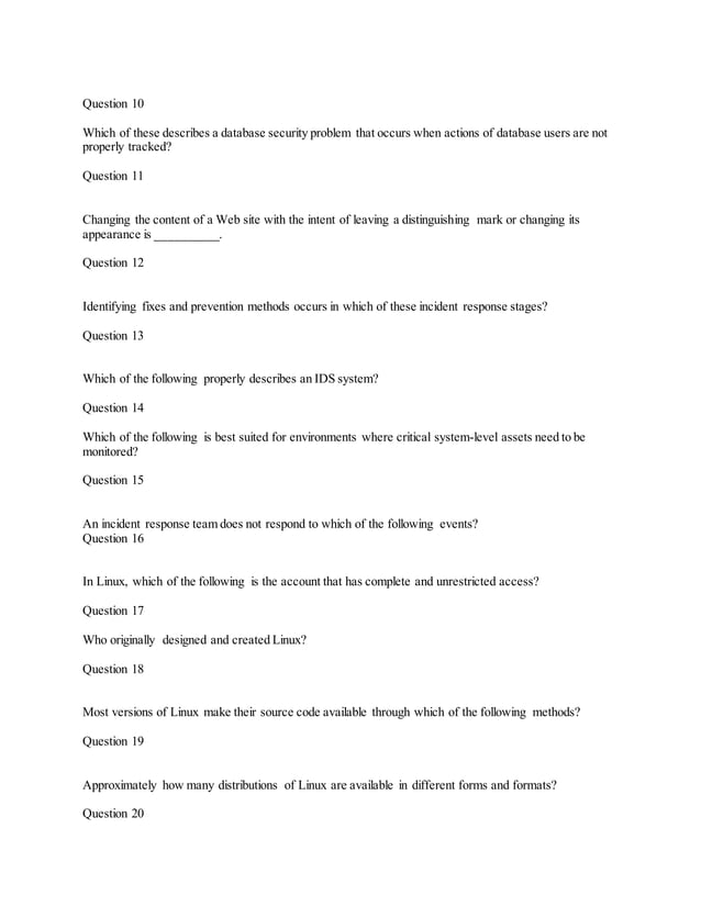 Cis 552 final exam solution | DOCX