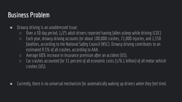 CIS 8395 - Driver Alertness Detection System App | PPT
