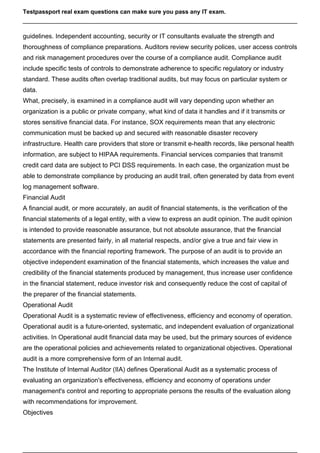 2020 Updated Cisa Real Exam Questions | PDF