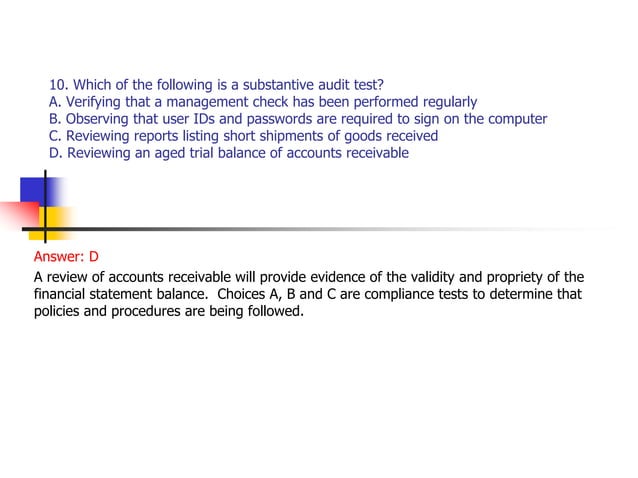 CISA exam 100 practice question | PPT