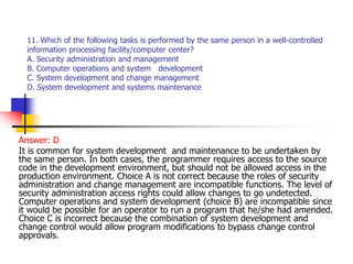 CISA exam 100 practice question | PPTX