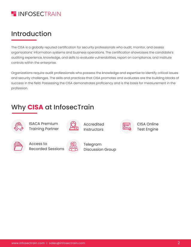 CISA Certification : How To Prepare For The Exam? | PDF
