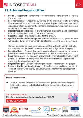 CISA Domain 3 - Information Systems Acquisition, Development and ...