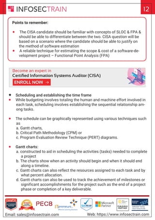 CISA Domain 3 - Information Systems Acquisition, Development and ...
