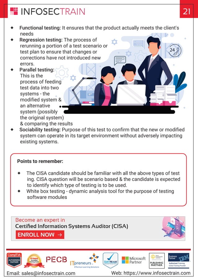 CISA Domain 3 - Information Systems Acquisition, Development and Implementation | PDF