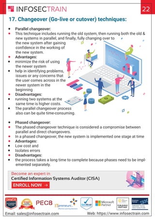 CISA Domain 3 - Information Systems Acquisition, Development and Implementation | PDF