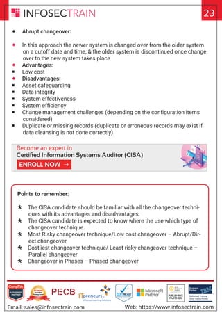 CISA Domain 3 - Information Systems Acquisition, Development and Implementation | PDF
