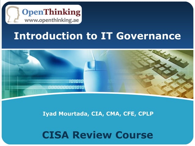 CISA Review Course Slides - Part1 | PPT | Business | Business and Finance