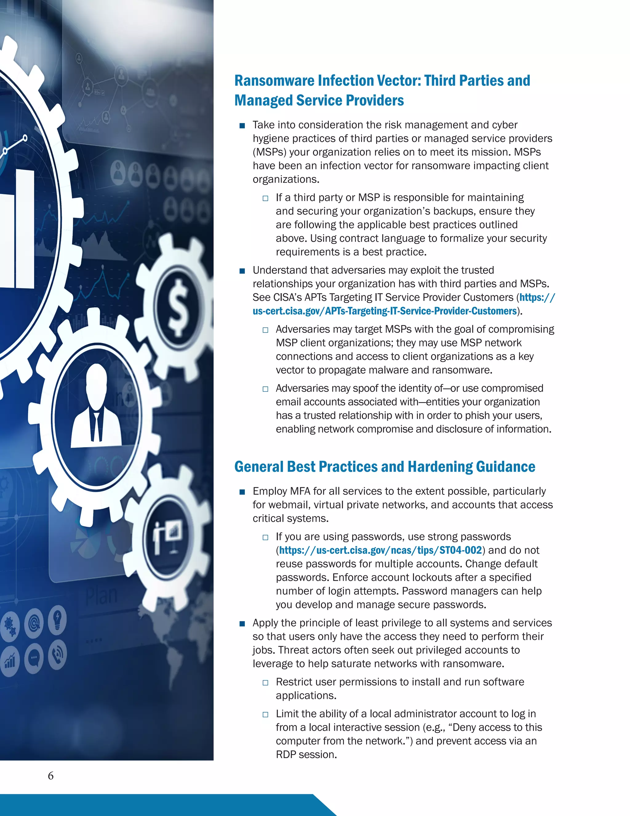 Cisa ransomware guide | PDF