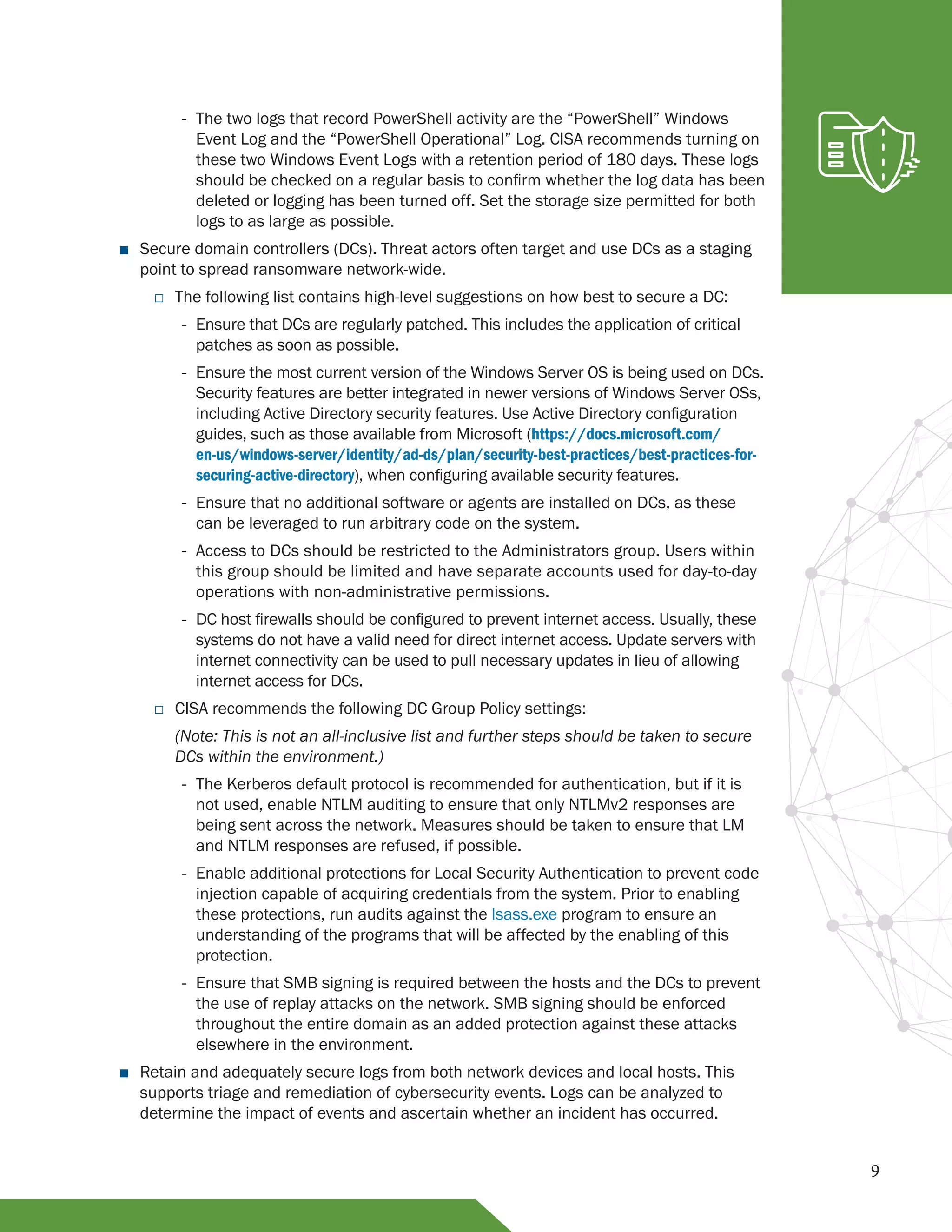 Cisa ransomware guide | PDF