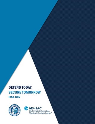 Cisa ransomware guide | PDF