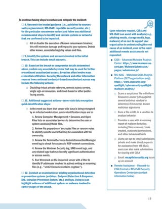 Cisa ransomware guide | PDF