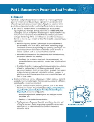 Cisa ransomware guide | PDF