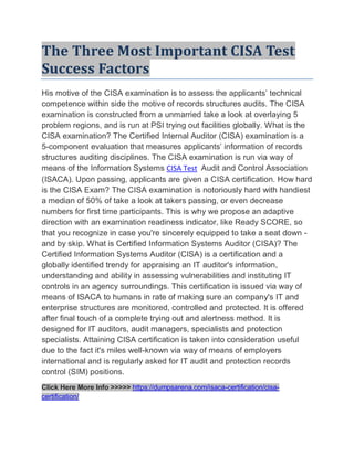 CISA Test.pdf