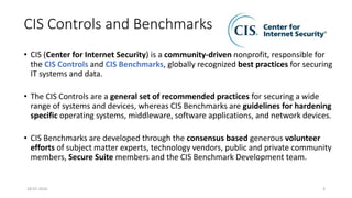 CIS bench marks for public clouds | PPTX