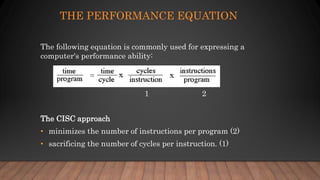 Complex instruction set computer ppt | PPTX