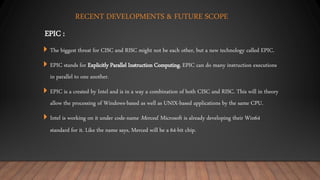 Complex instruction set computer ppt | PPTX