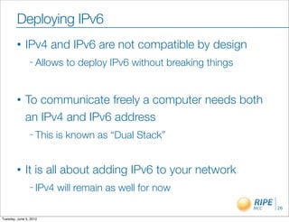 IPv4 Depletion & IPv6 Deployment | PDF | Computer Networking | Computing