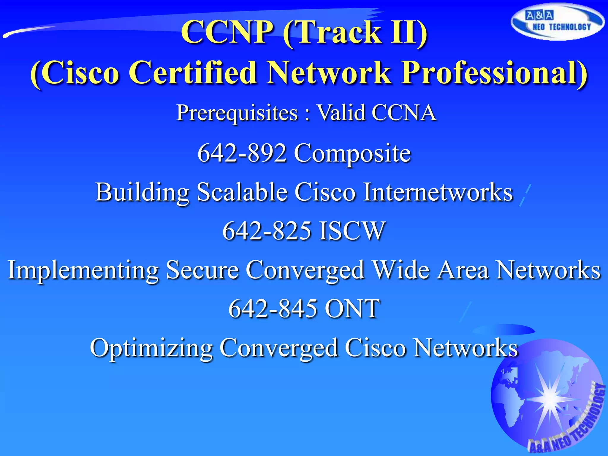 Cisco Certifications | PPTX