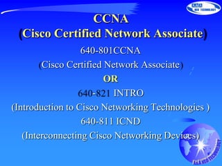 Cisco Certifications | PPTX