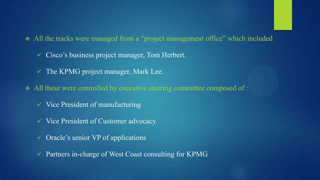 Cisco System Inc. Implementing ERP | PPTX | Computer Software and Applications | Computing