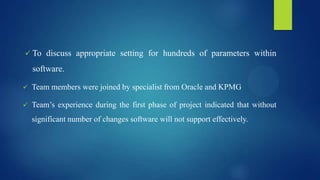 Cisco System Inc. Implementing ERP | PPTX